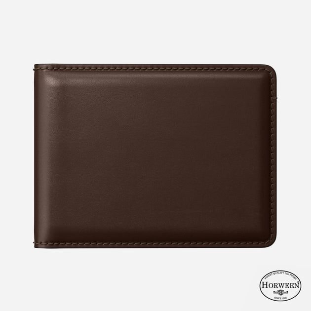 NOMAD® Open Box // Bifold Wallet - Rustic Brown | Horween